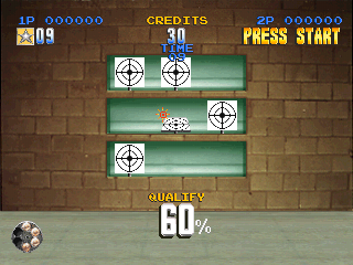 Screenshot of Lethal Enforcers I & II (PlayStation, 1997) - MobyGames