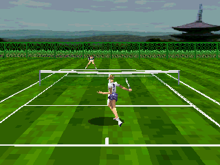 Screenshot of V Tennis (PlayStation, 1995) - MobyGames