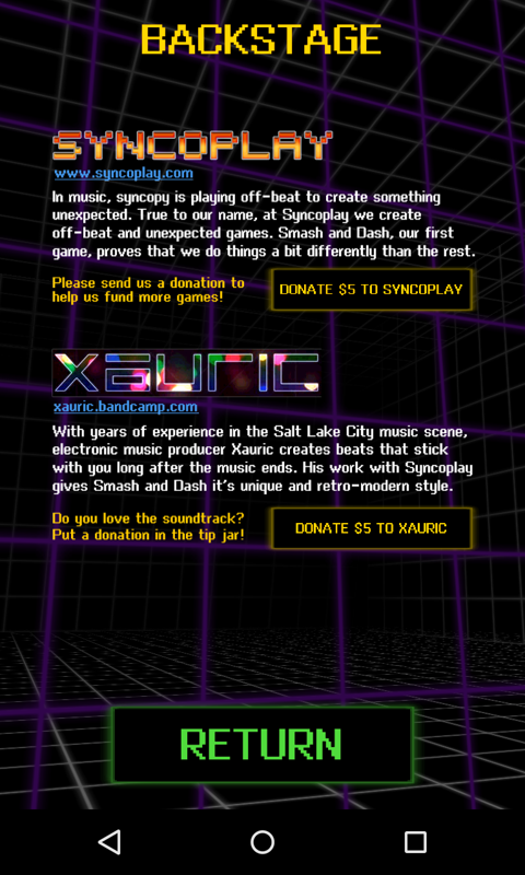 Screenshot of Smash and Dash (Android, 2014) - MobyGames