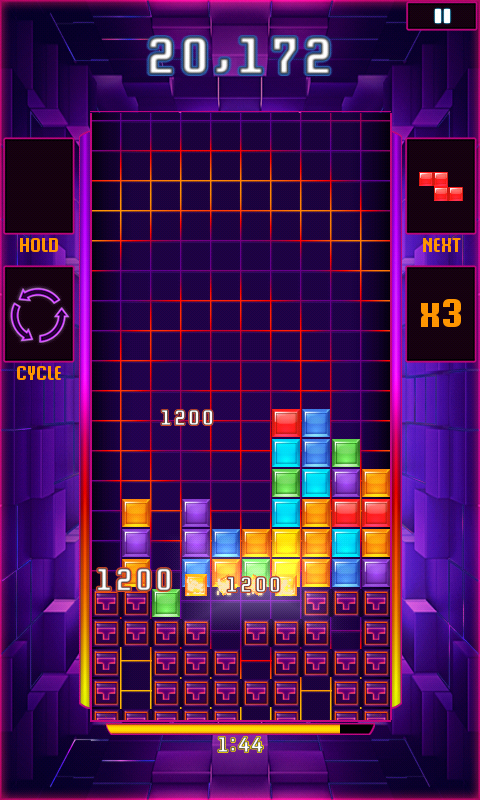 Screenshot of Tetris Blitz (Android, 2013) - MobyGames