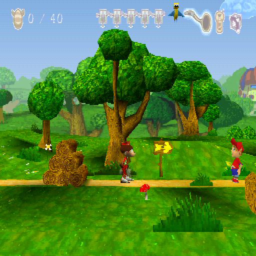 Screenshot of Adiboo & Paziral's Secret (PlayStation, 2003) - MobyGames