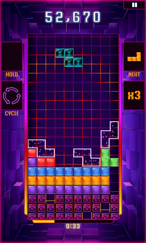 Screenshot of Tetris Blitz (Android, 2013) - MobyGames