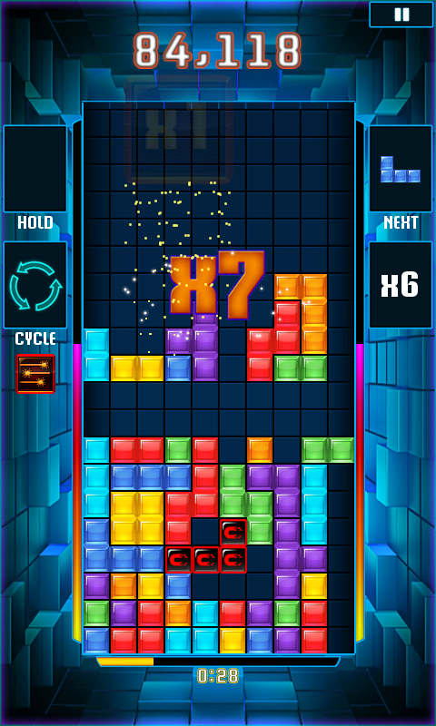 Screenshot of Tetris Blitz (Android, 2013) - MobyGames