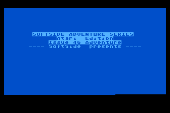 Screenshot of Deathworld (Atari 8-bit, 1984) - MobyGames