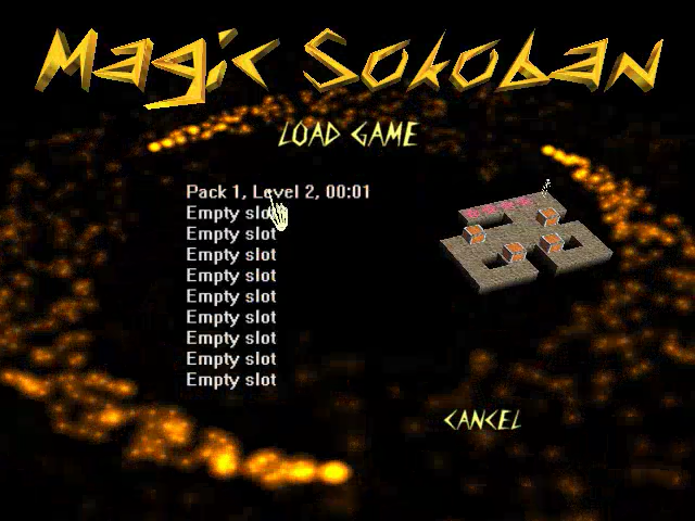 Screenshot of Magic Sokoban (Windows, 2002) - MobyGames