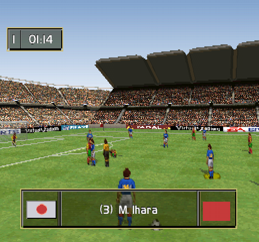 Screenshot of FIFA Soccer 96 (PlayStation, 1995) - MobyGames