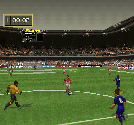 Screenshot of FIFA Soccer 96 (PlayStation, 1995) - MobyGames