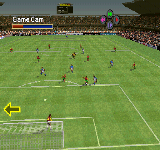 Screenshot of FIFA Soccer 96 (PlayStation, 1995) - MobyGames