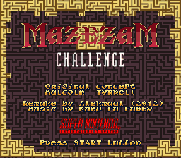MazezaM Challenge (2013) - MobyGames