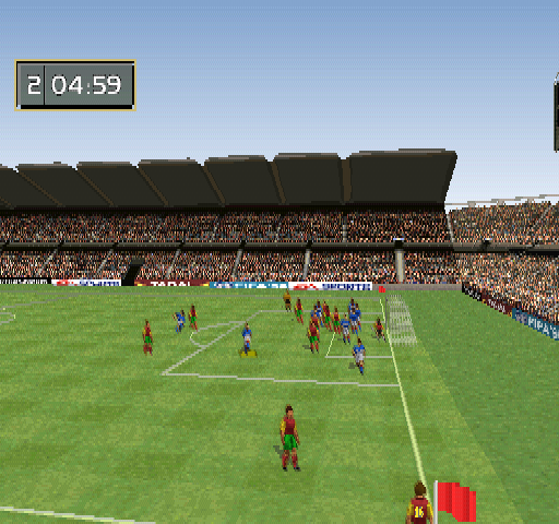 Screenshot of FIFA Soccer 96 (PlayStation, 1995) - MobyGames