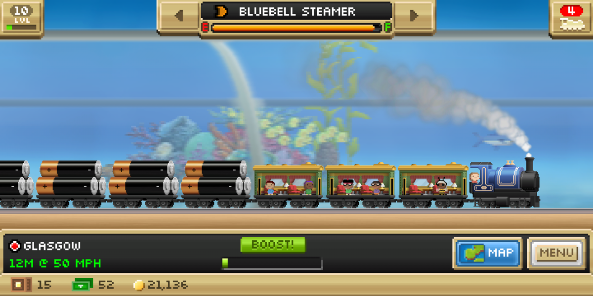Screenshot of Pocket Trains (Android, 2013) - MobyGames