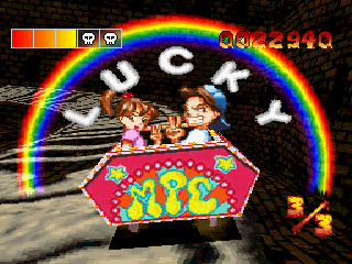 Screenshot of Mad Panic Coaster (PlayStation, 1997) - MobyGames