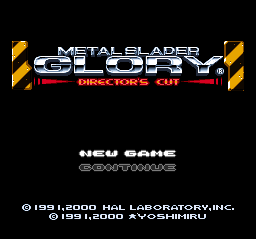 Metal Slader Glory: Director's Cut screenshots - MobyGames