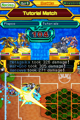 Screenshot of Digimon: World Championship (Nintendo DS, 2008) - MobyGames
