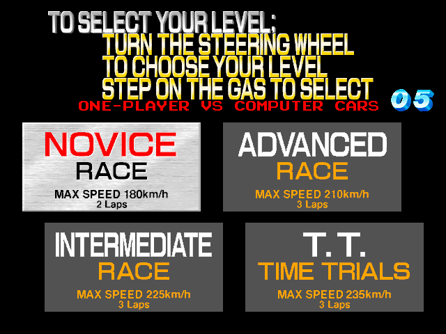Screenshot of Ridge Racer 2 (Arcade, 1994) - MobyGames