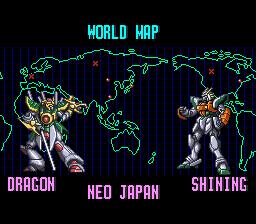 Screenshot of Kidō Butōden G Gundam (SNES, 1994) - MobyGames