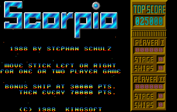 Scorpio (1988) - MobyGames
