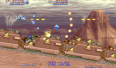 Screenshot of Eco Fighters (Arcade, 1994) - MobyGames