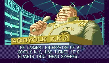 Screenshot of Eco Fighters (Arcade, 1994) - MobyGames
