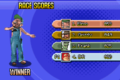 Screenshot of Micro Machines (Game Boy Advance, 2003) - MobyGames