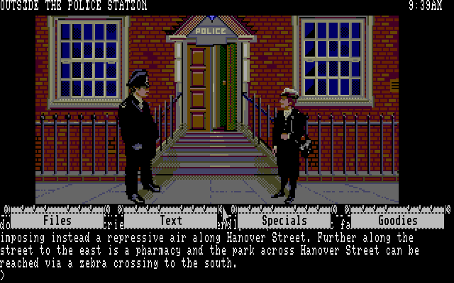 Screenshot of Corruption (Amiga, 1988) - MobyGames