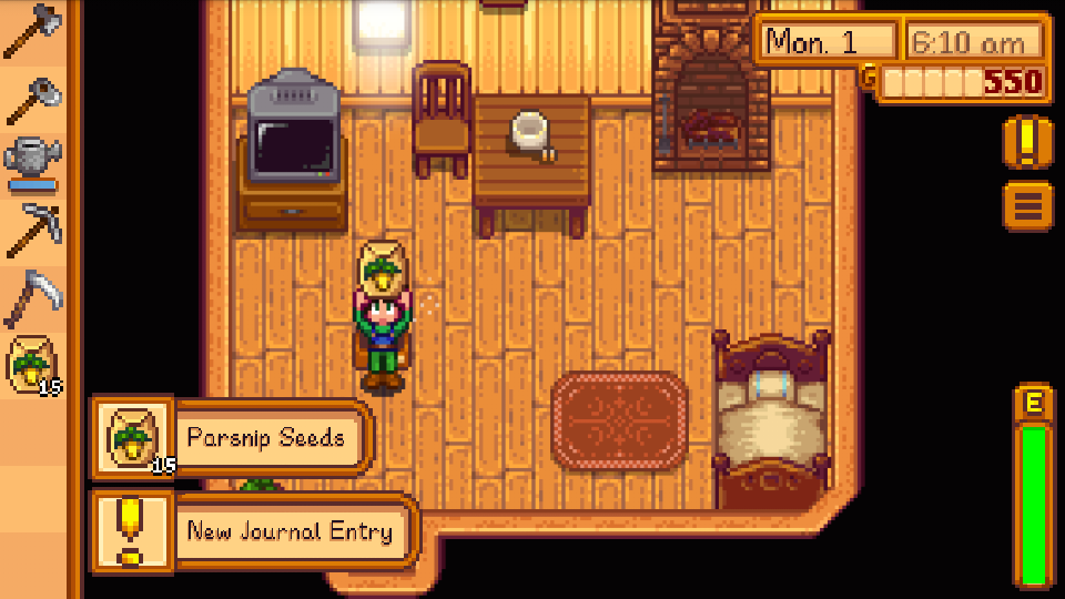 Screenshot of Stardew Valley (Android, 2016) - MobyGames