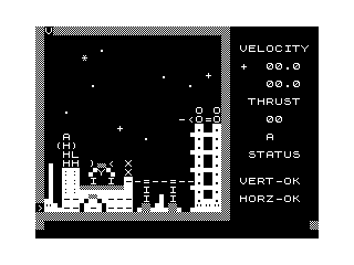 Screenshot of Merchant of Venus (ZX81, 1982) - MobyGames