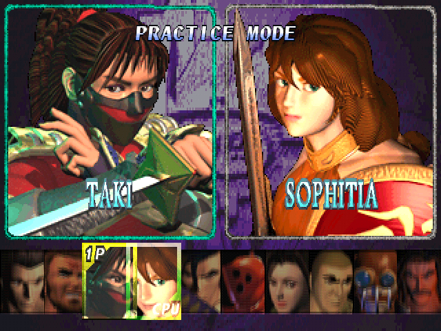 Screenshot of Soul Blade (PlayStation, 1996) - MobyGames