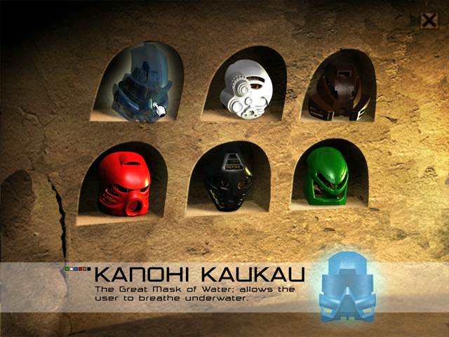 Screenshot of Bionicle Power Pack (Windows, 2001) - MobyGames