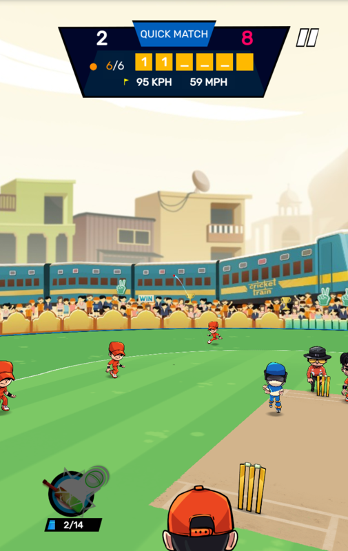 Screenshot of Cricket Legends (Browser, 2020) - MobyGames