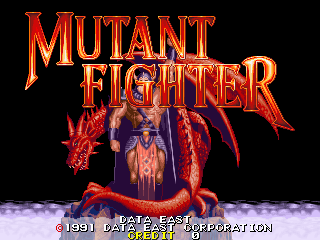 Mutant Fighter (1991) - MobyGames