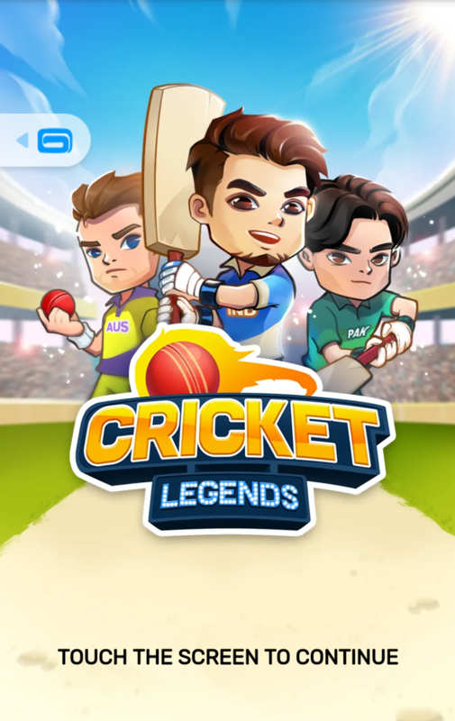 Screenshot of Cricket Legends (Browser, 2020) - MobyGames
