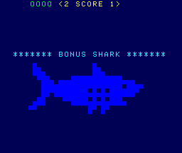 Screenshot of Shark Attack (Arcade, 1981) - MobyGames