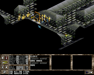 Screenshot of Blade (Amiga, 1997) - MobyGames