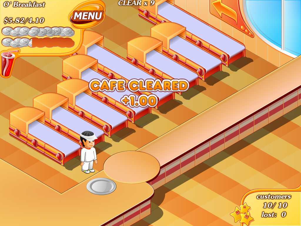 Screenshot of Stand O'Food (iPad, 2007) - MobyGames