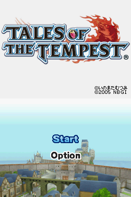 Screenshot of Tales of the Tempest (Nintendo DS, 2006) - MobyGames