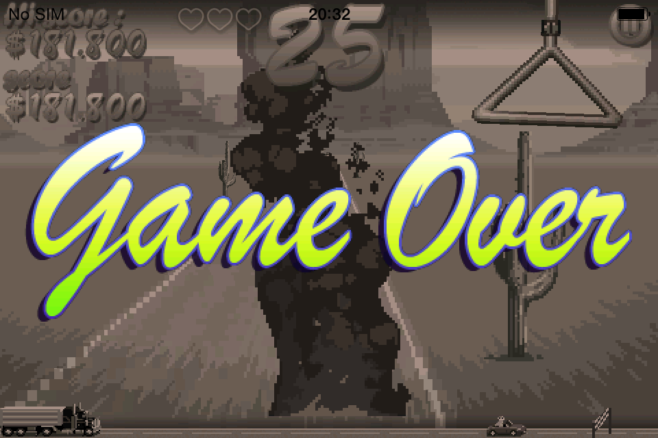 Screenshot of Truckers Delight (iPhone, 2010) - MobyGames