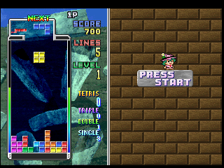 Screenshot of Tetris Plus (PlayStation, 1996) - MobyGames
