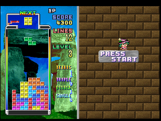 Screenshot of Tetris Plus (PlayStation, 1996) - MobyGames