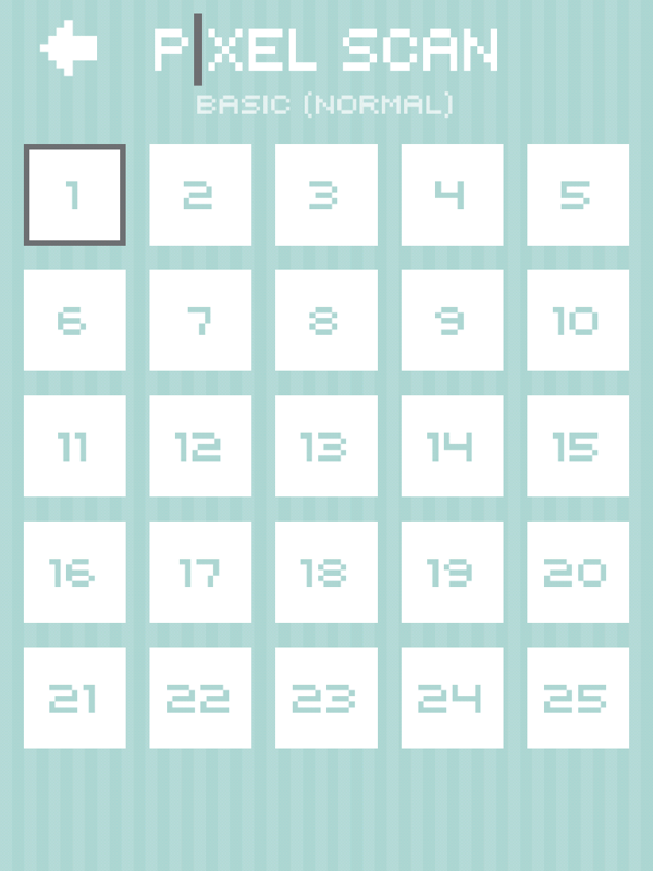 Screenshot of Pixel Scan (iPad, 2014) - MobyGames