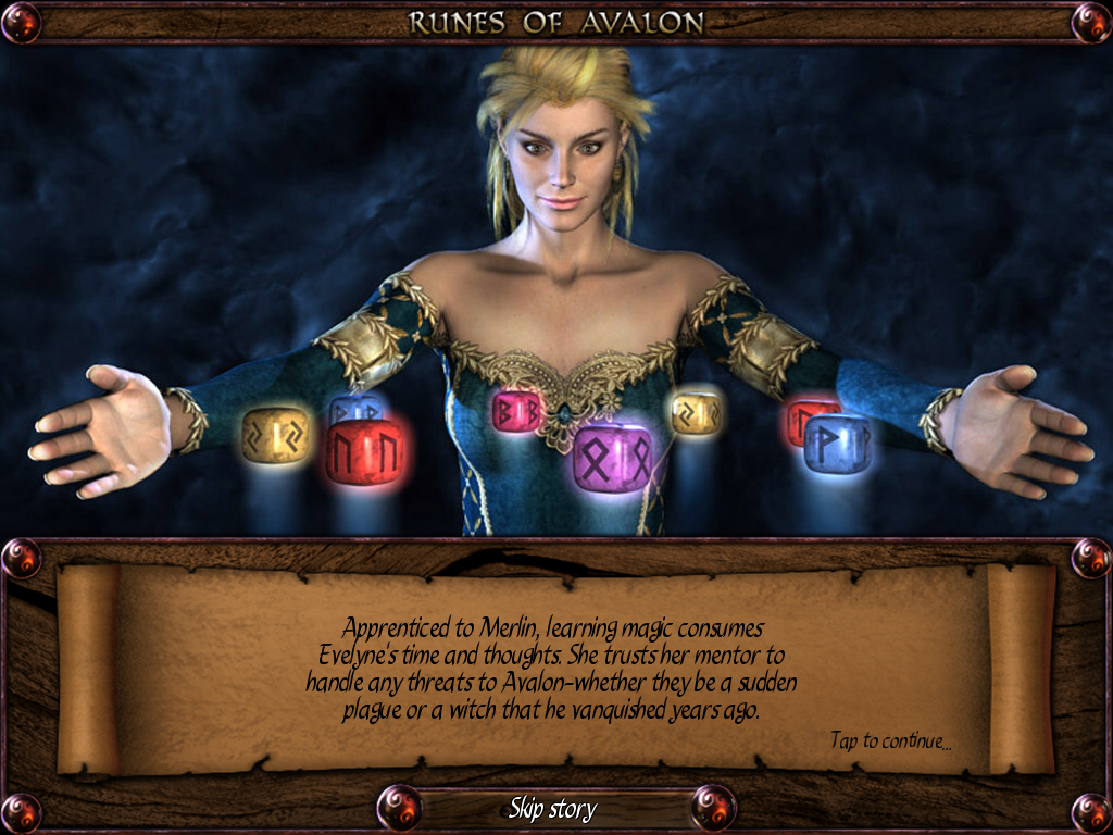 Screenshot of Runes of Avalon (iPad, 2007) - MobyGames