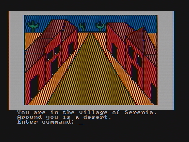 Screenshot of Hi-Res Adventure #2: The Wizard and the Princess (PC ...