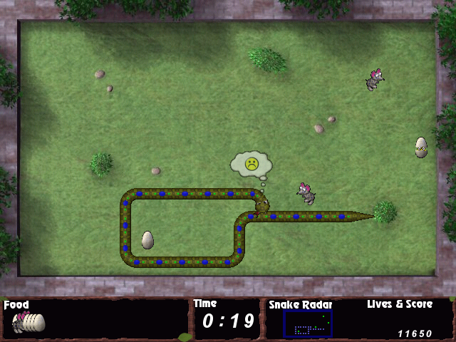 Screenshot of A Snake's Life (Windows, 2002) - MobyGames