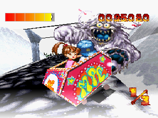 Screenshot of Mad Panic Coaster (PlayStation, 1997) - MobyGames