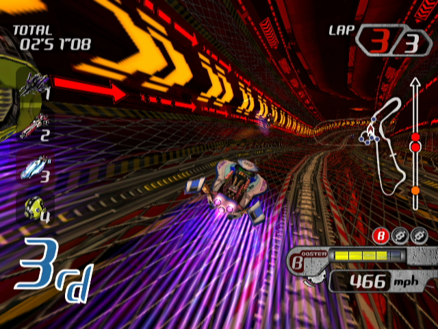Screenshot of Tube Slider (GameCube, 2003) - MobyGames