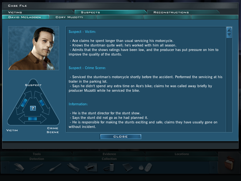Screenshot of CSI: Crime Scene Investigation - Dark Motives (Windows ...