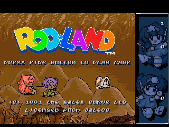 Rod-land screenshots - MobyGames