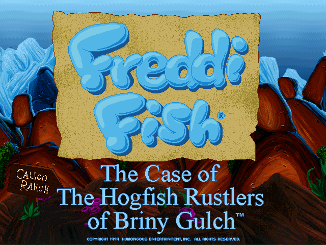 Freddi Fish 4: The Case of the Hogfish Rustlers of Briny Gulch ...