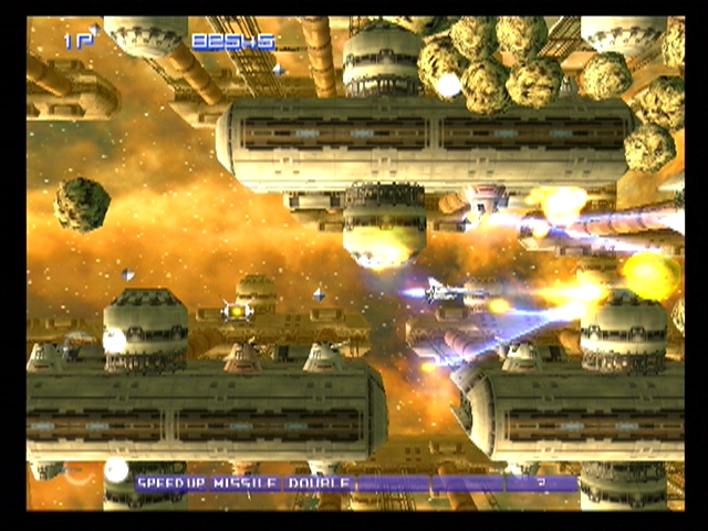 Screenshot of Gradius V (PlayStation 2, 2004) - MobyGames