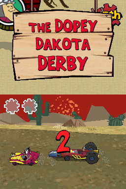 Screenshot of Wacky Races: Crash & Dash (Nintendo DS, 2008) - MobyGames